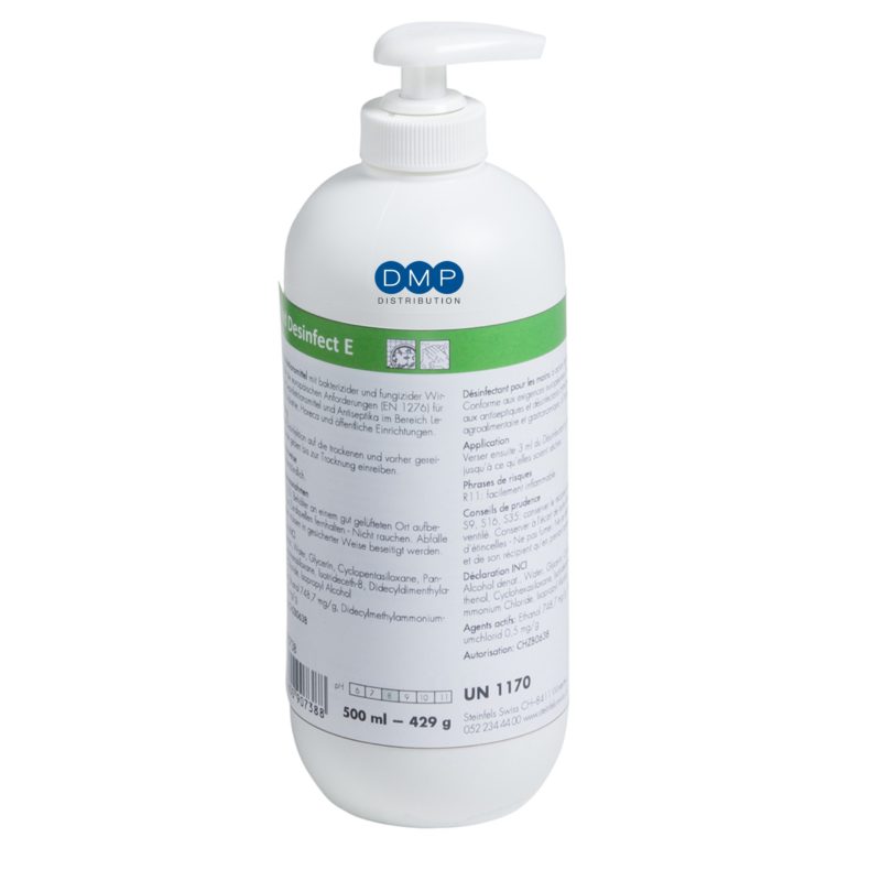 DMP Distribution | Désinfectant pour les mains (Hand Desinfect) 500 ml